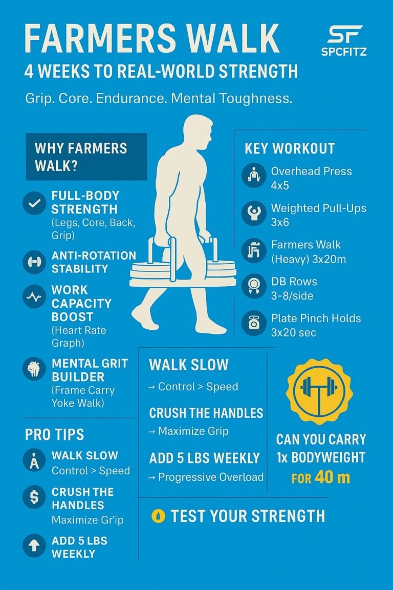 The Ultimate Farmer’s Walk Workout Routine to Build Strength - SPCFiTZ