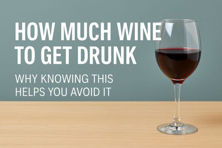How Much Wine to Get Drunk: Why Knowing This Helps You Avoid It - SPCFiTZ